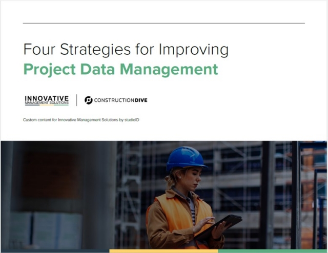 Four Strategies for Improving Project Data Management | IMS